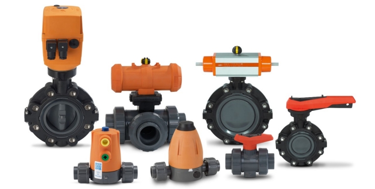 GF Plastic Ball Valves